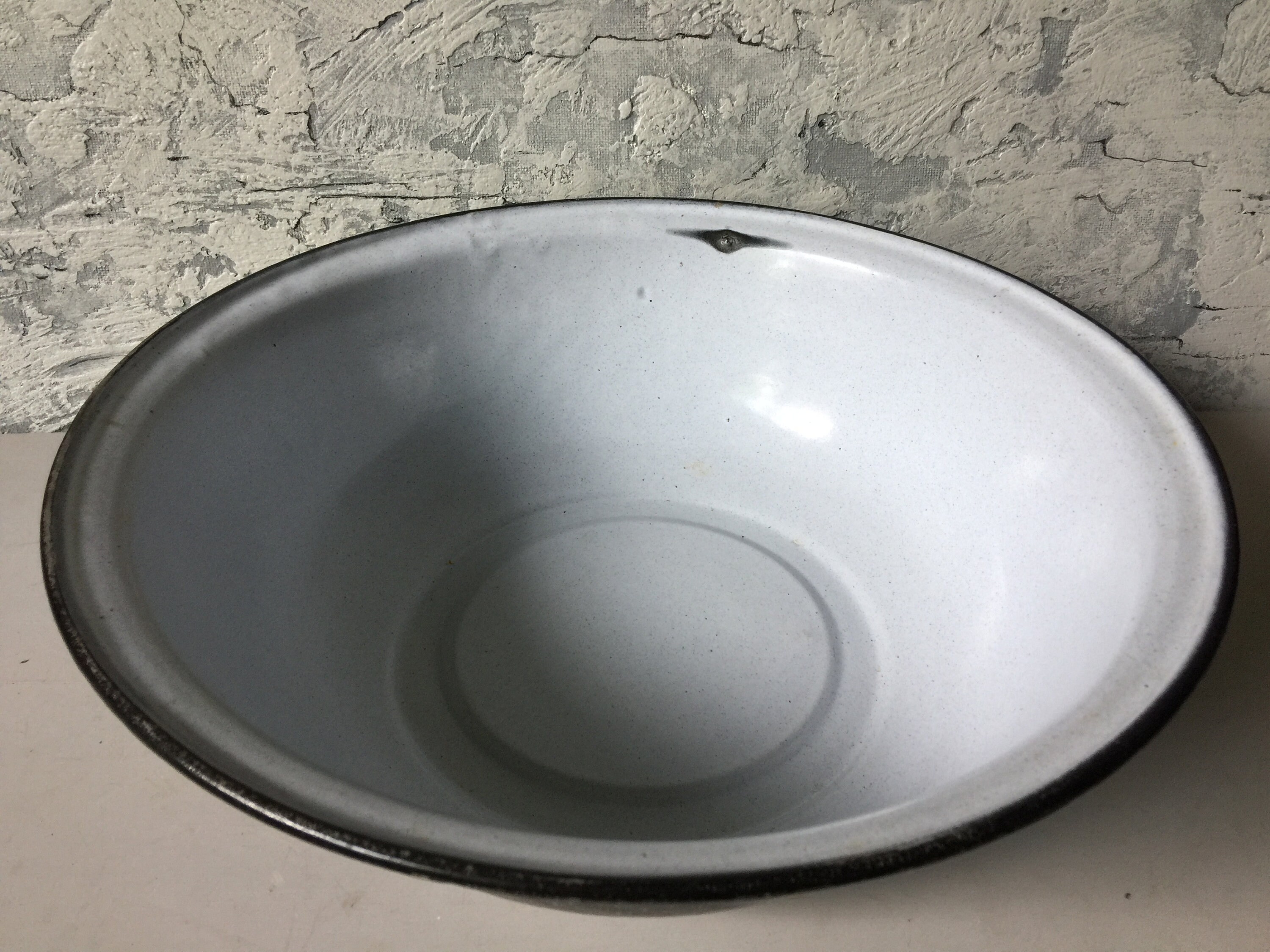 Old Enamel Wash Basin Brown Wash Basin Old Vintage Sink - Etsy