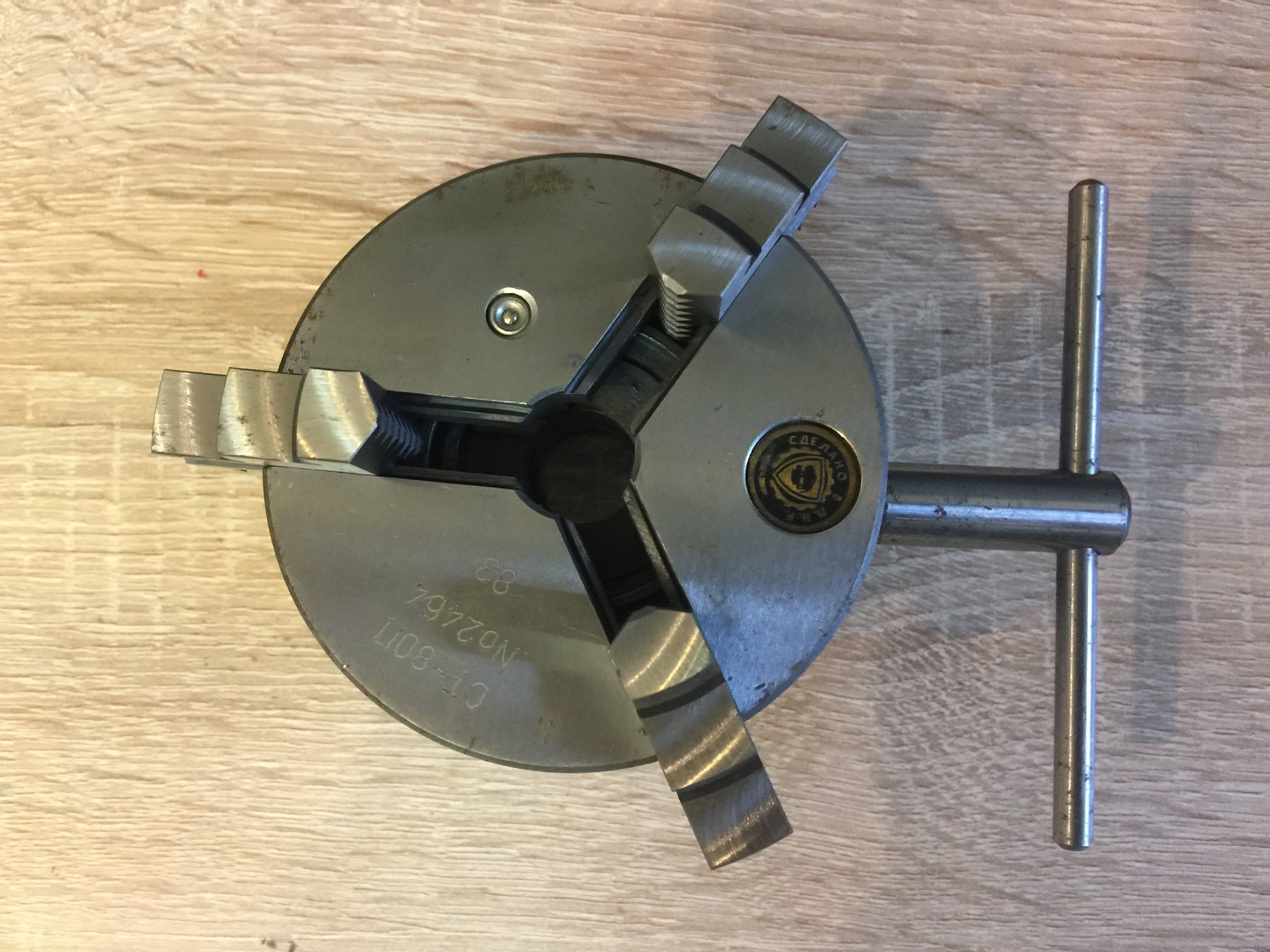 Lathe Chuck, Unused Chuck,3 Jaw Lever Scroll Chuck - Etsy