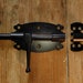 Large Door Latch, Door Lock , Large Metal Latch, Black Latch, Repair ...