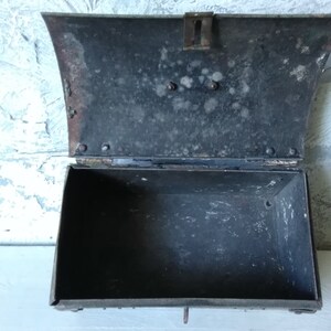 Vintage Metal Box,old Box - Etsy