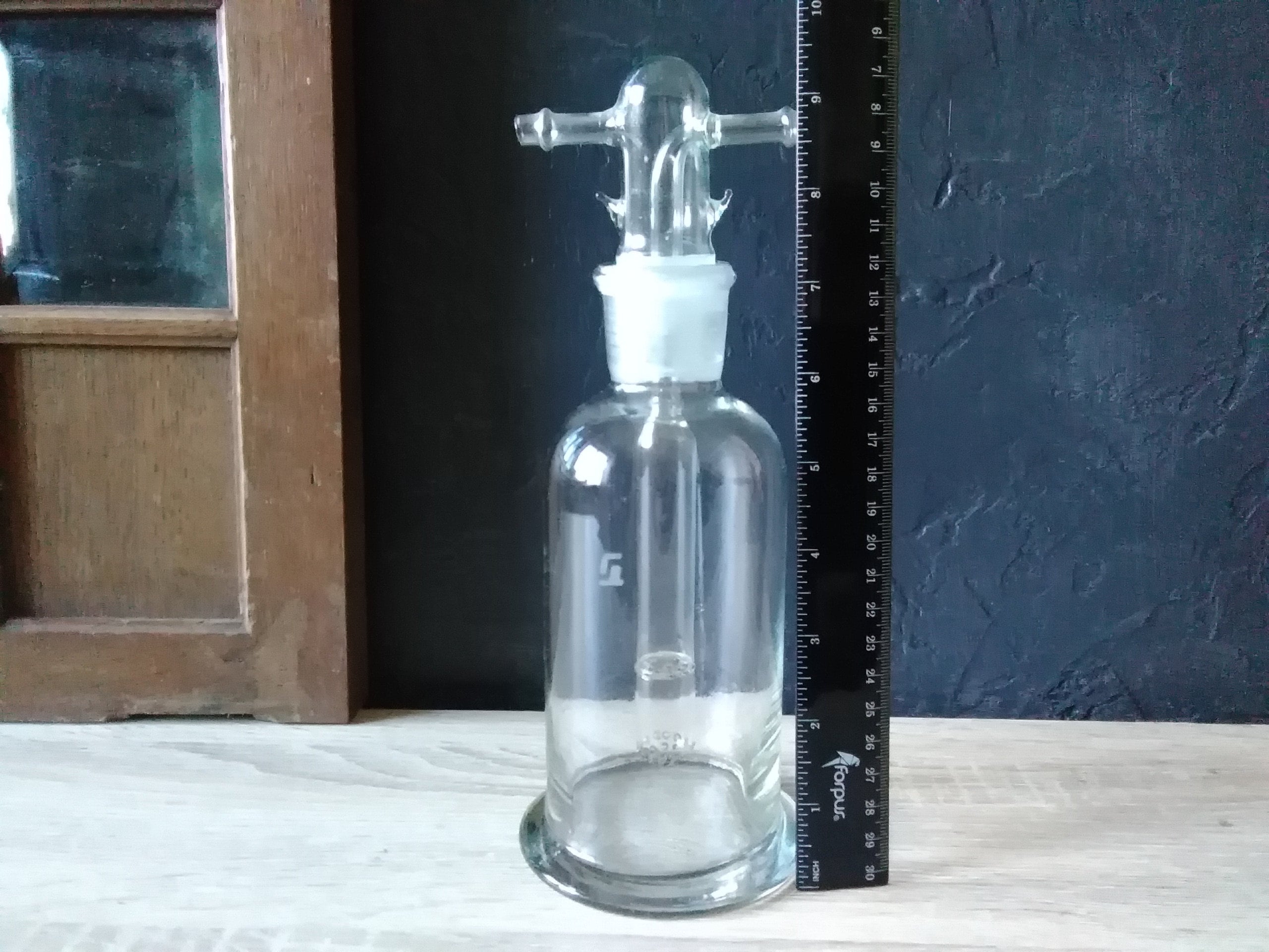Glass Flask for Chemical Experiments Rare Flask Decor - Etsy UK