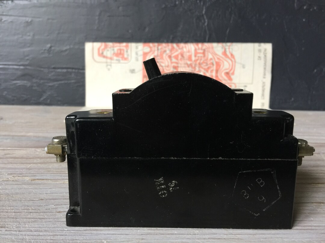 Circuit Breaker - Fuse, Electric Switch and Circuit Breaker, Vintage ...