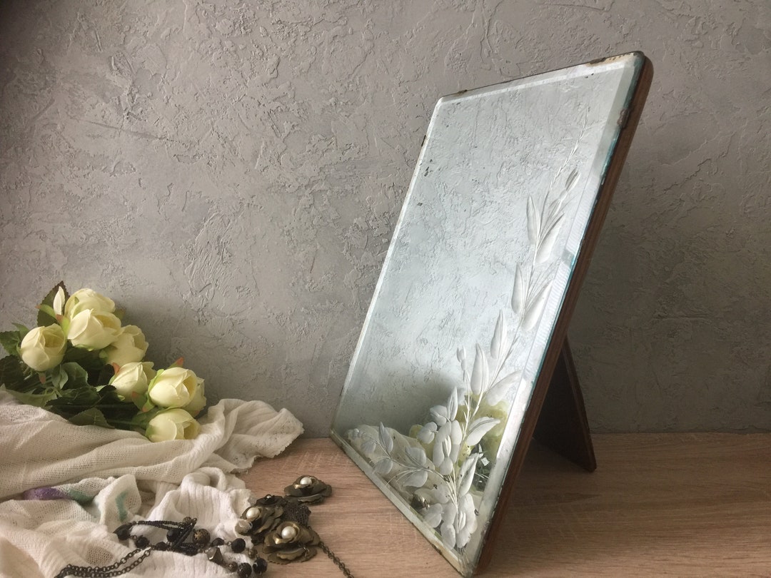 Table Mirror Old Mirror Antique Mirror Table Mirror Decor - Etsy