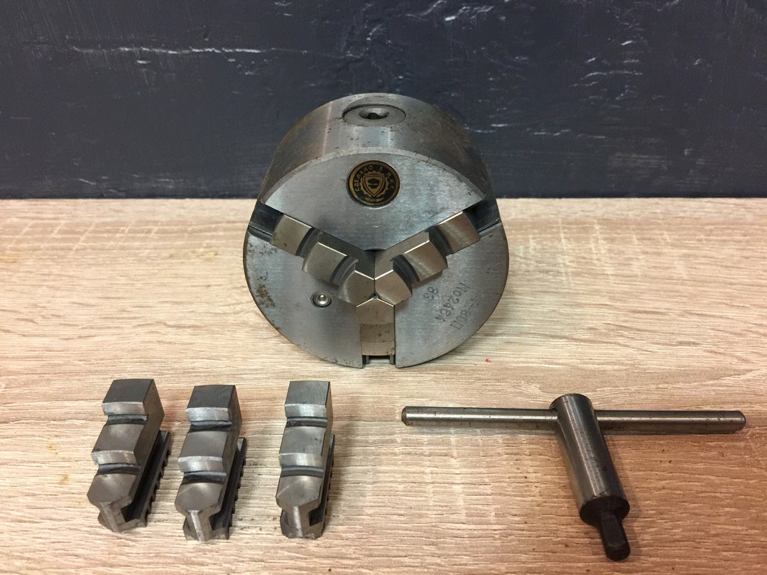 Lathe Chuck, Unused Chuck,3 Jaw Lever Scroll Chuck - Etsy