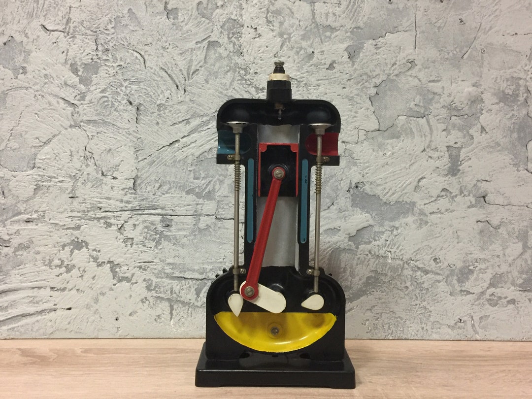 Cutaway Internal Combustion Engine Model,vintage School Engine Model ...