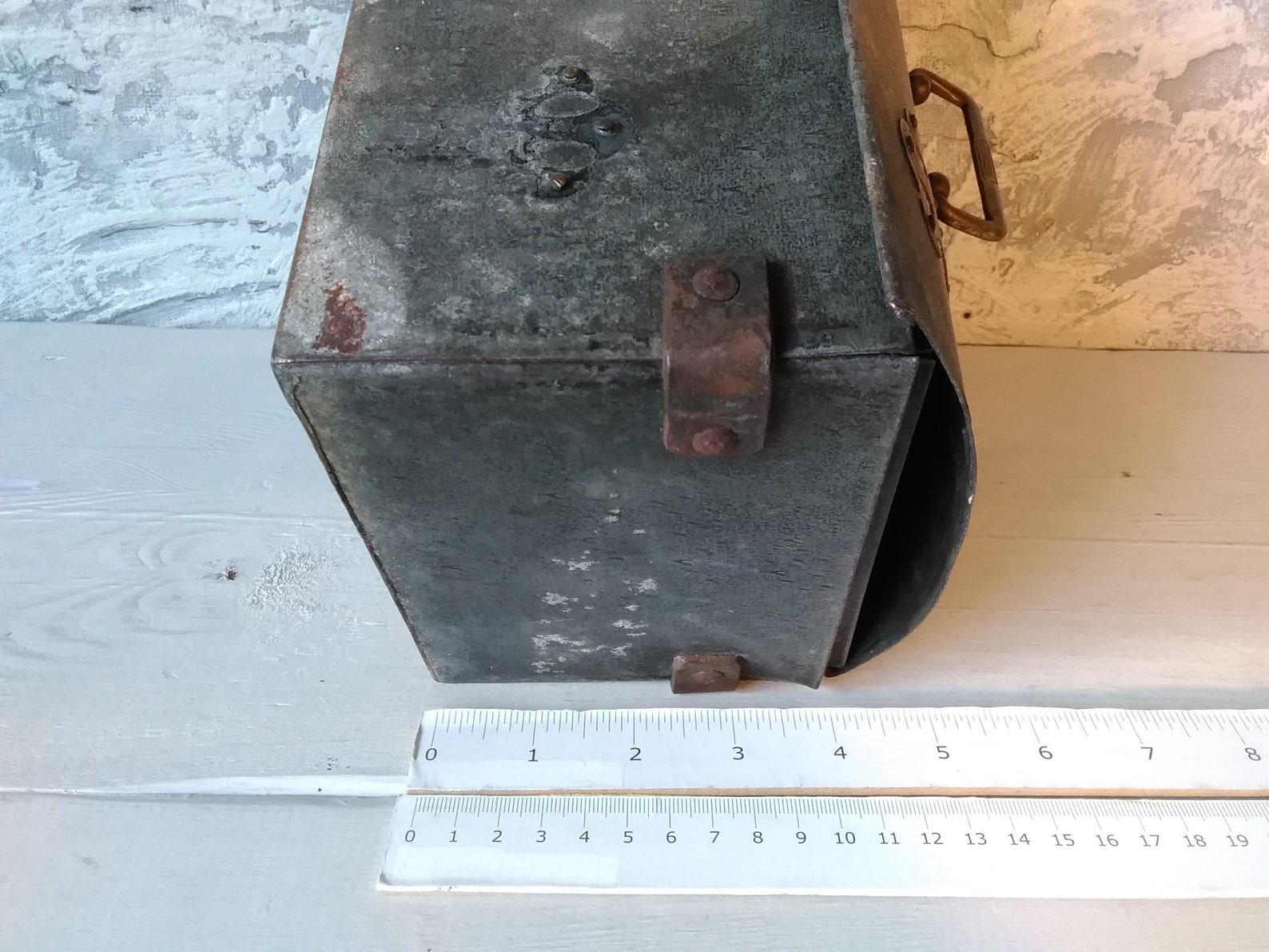 Vintage Metal Boxold Box - Etsy