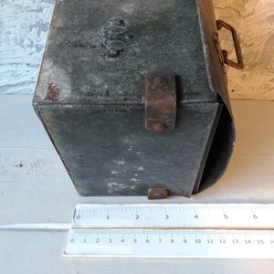 Vintage Metal Box,old Box - Etsy