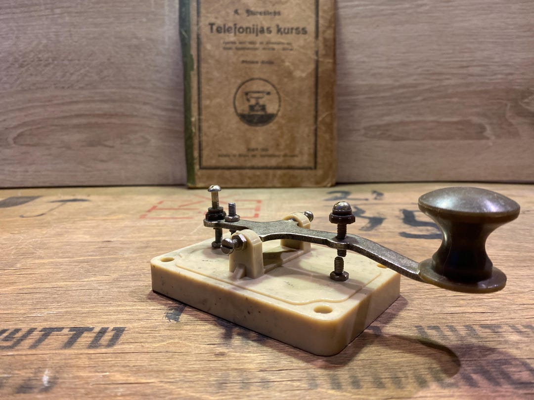 Morse Key, Telegraph Key, Soviet Vintage Morse Key. - Etsy