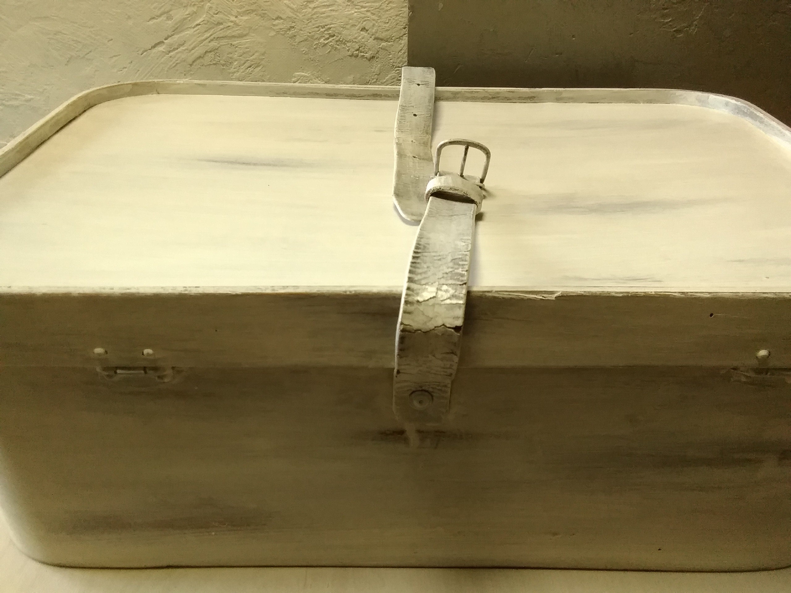 Vintage Wooden Large Storage Box Traveler's Vintage - Etsy
