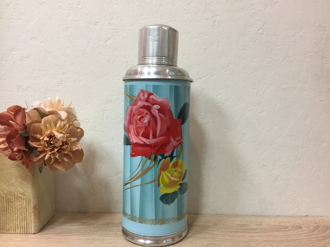 Large Vintage Thermos,vacuum Flask, 1970's made in China, Thermos Flask ...