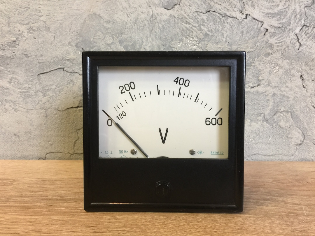 Voltmeter Instrument Vintage, Measuring Instrument, Electrician Tool ...