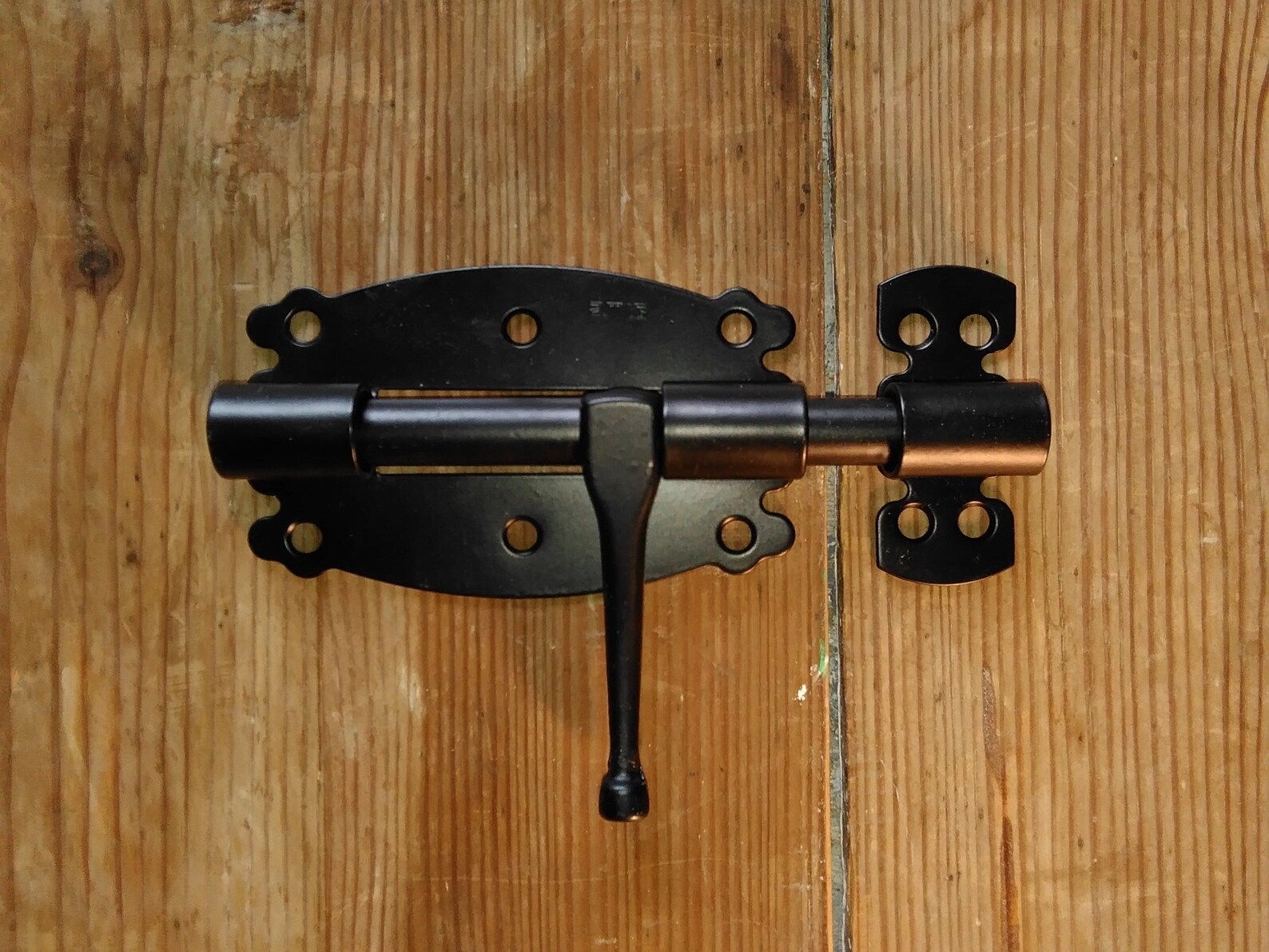Large Door Latch Door Lock Large Metal Latch Black Latch - Etsy