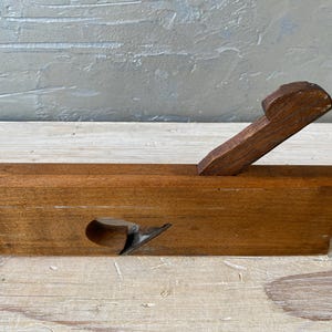 Antique Wooden Molding Plane: Hand Planer Carpenter Tool - Etsy
