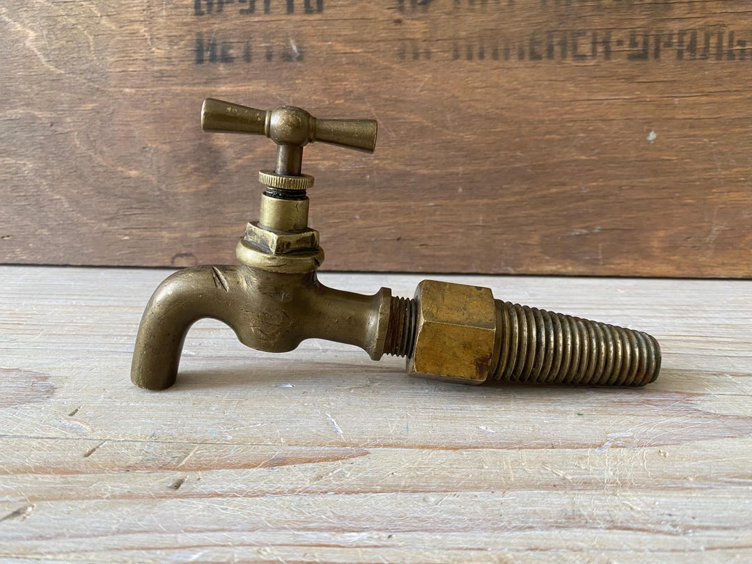 Vintage Brass Wine Barrel Tap, Steampunk Decor - Etsy
