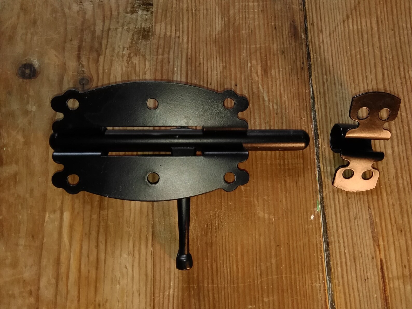 Large Door Latch Door Lock Large Metal Latch Black Latch - Etsy