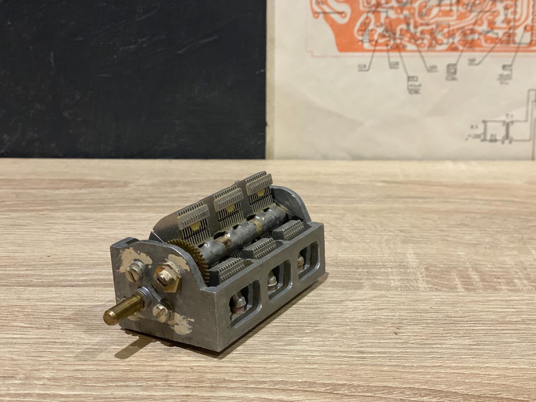 Variable Capacitor, Vintage Capacitor, Amateur Radio, Retro Device, 645 ...