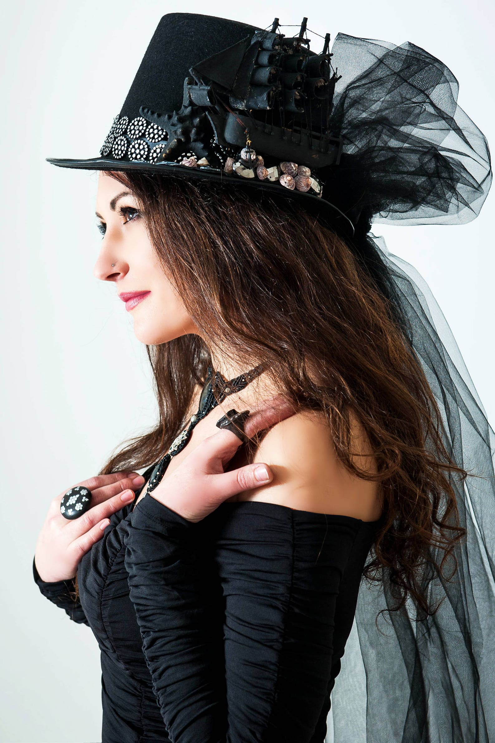 Steampunk Burlesque Cylinder Hat Festival Carnival Pirate | Etsy