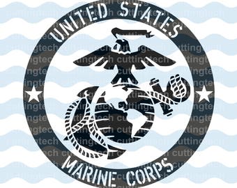 Marine corps svg | Etsy