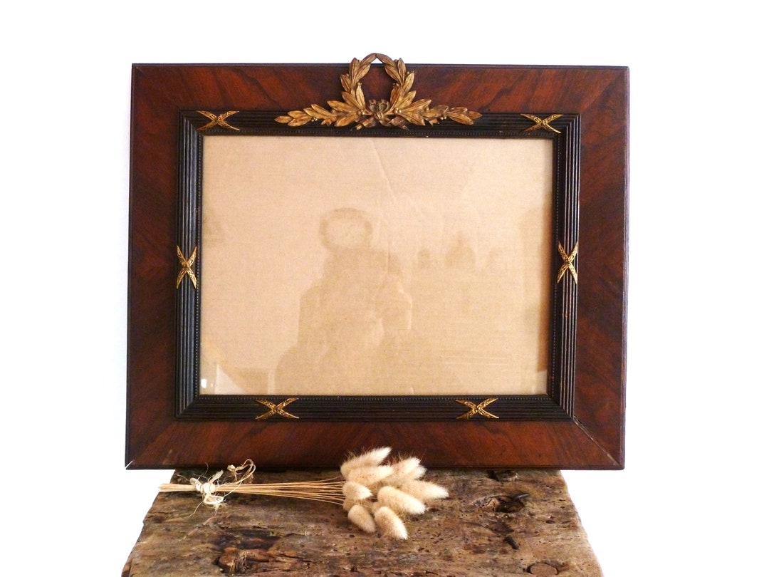 1920s Antique Wood Frame, Large Antique Carved Wood Frame, Large ...