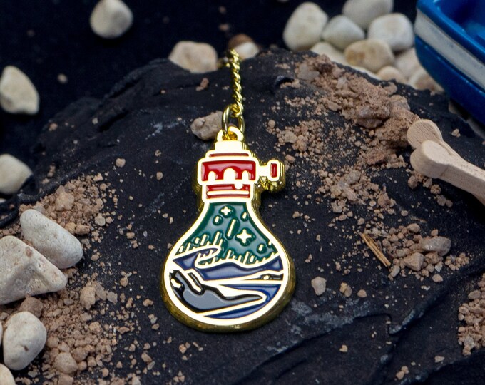 Aurora House Enamel Pin - Etsy