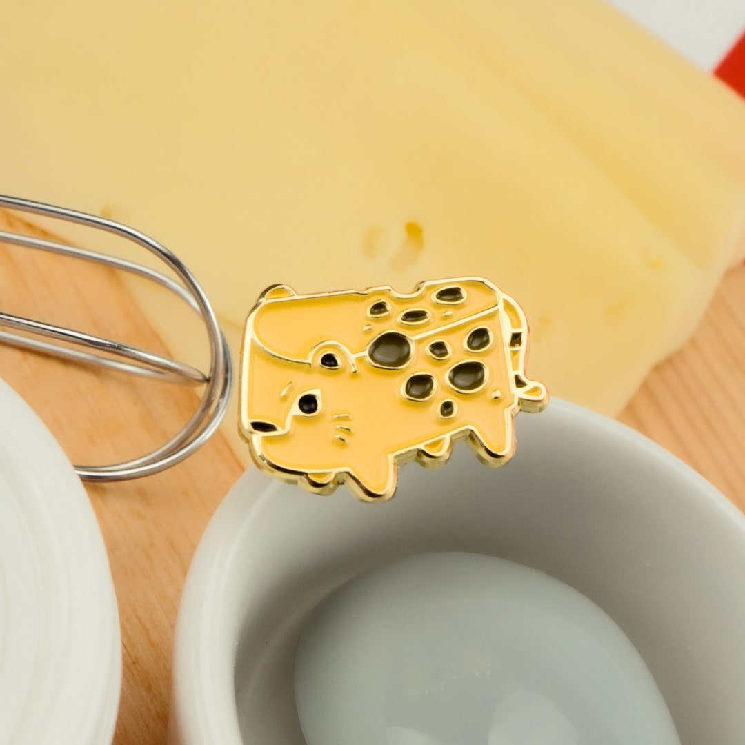 Cheetah Cheese Enamel Pin — the Cutest Gift for a Cheese Lover! - Etsy