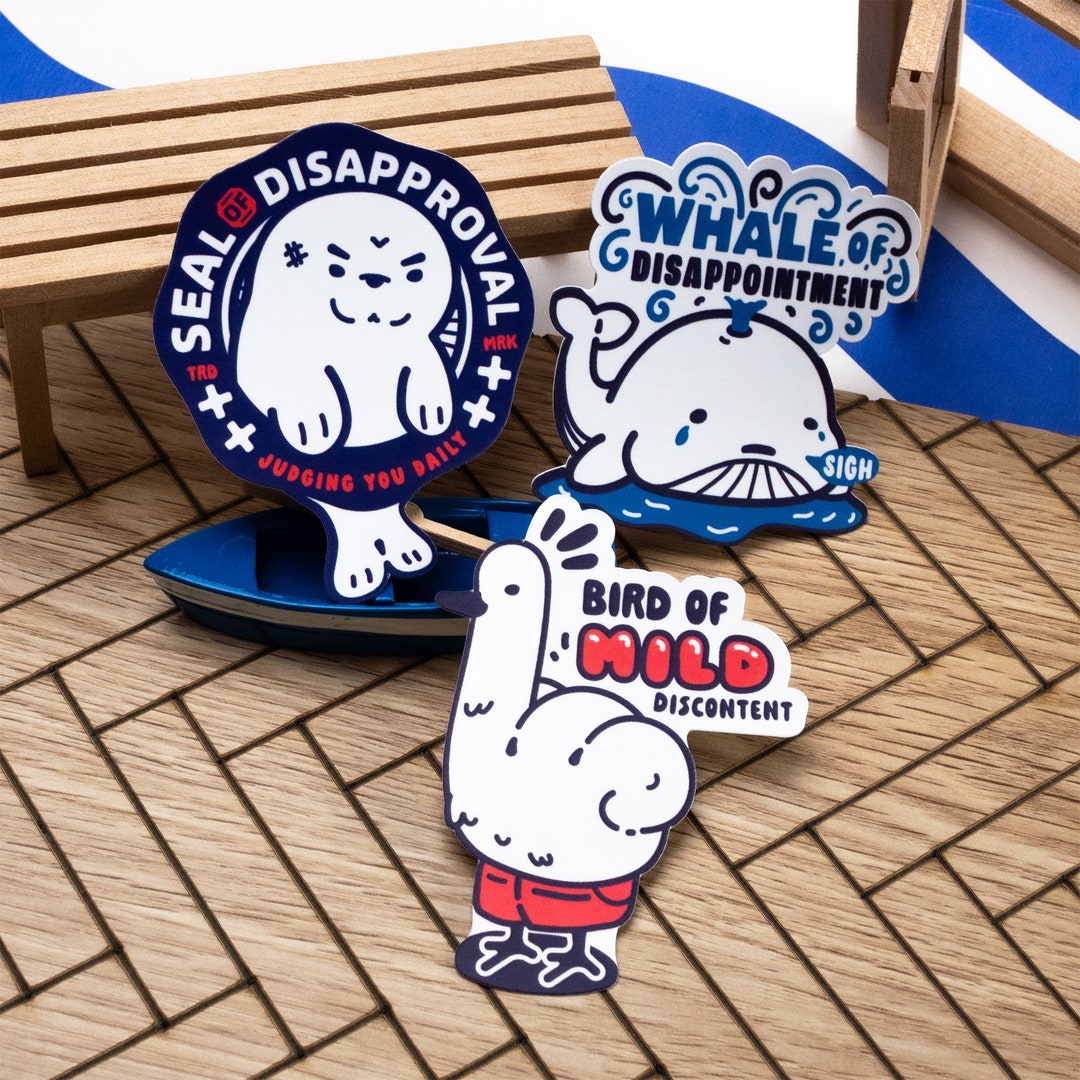 Penguin Swim Club Sticker Pack Season 3 | Waterproof Vinyl Stickers for ...