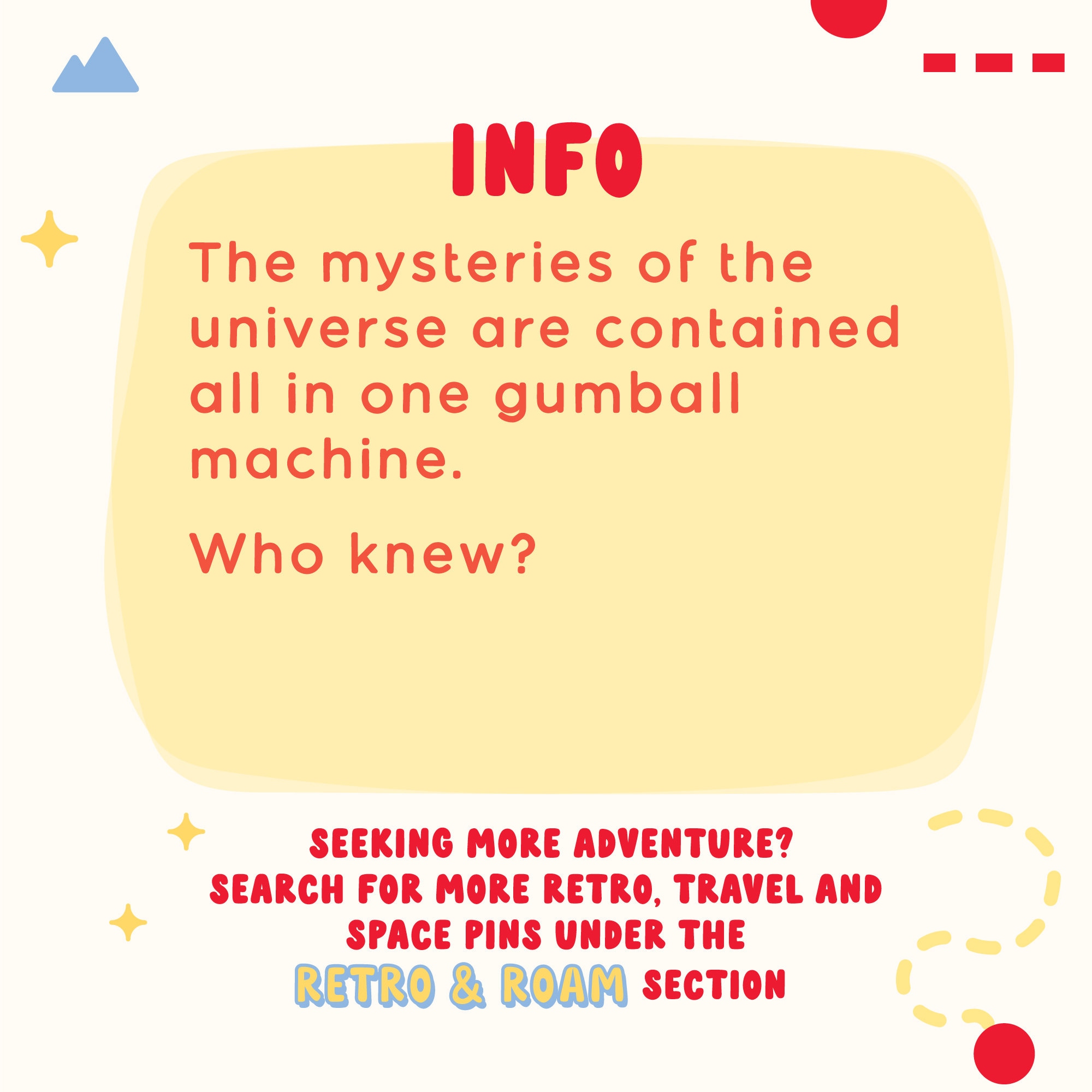 Space Gumball Enamel Pin on a Mission to Explore the - Etsy