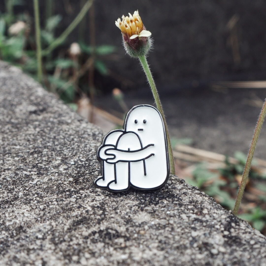 Quiet Enamel Pin – Me Time, Self Reflection, Alone Time | Gifts for ...