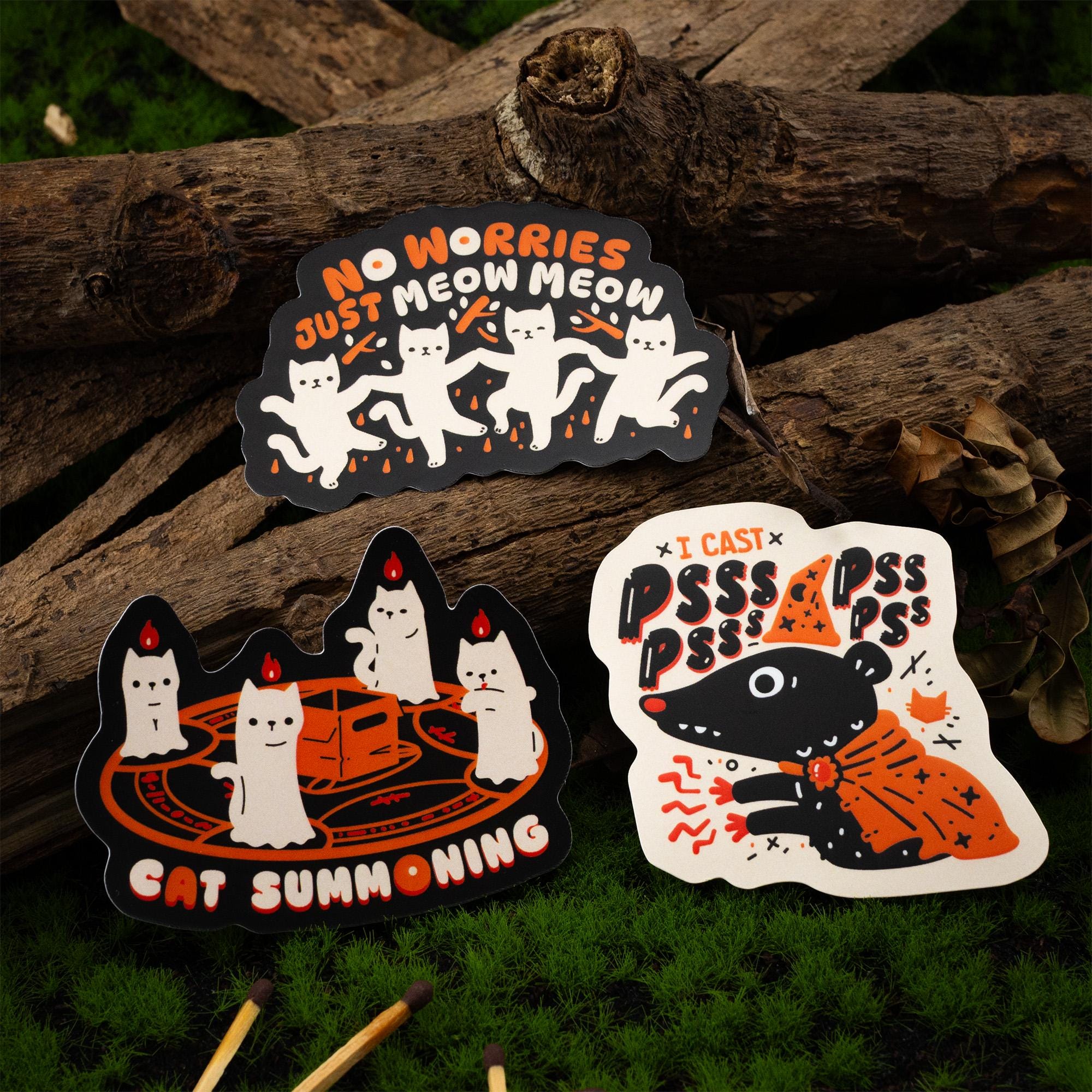 Imp Possum Sticker Pack Season 4: Cat Meme Waterproof Vinyl Stickers - Etsy