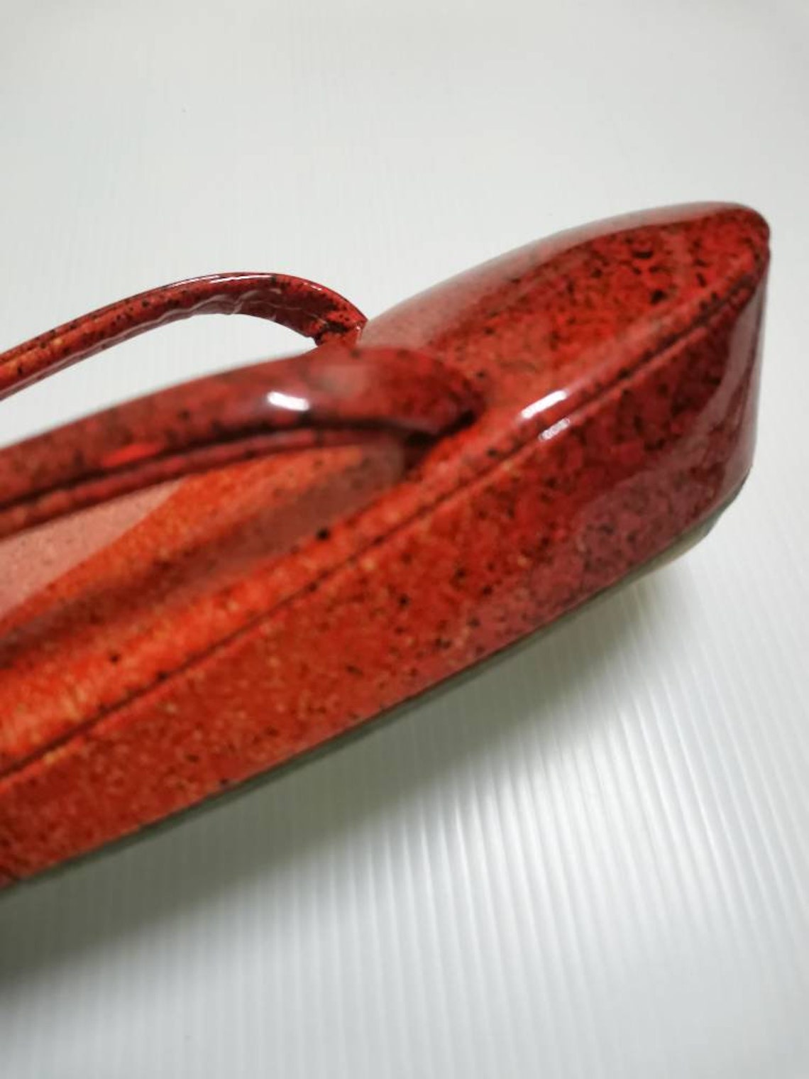 Japanese Traditional Orange Zori Geta Sandal Slipper Geta - Etsy