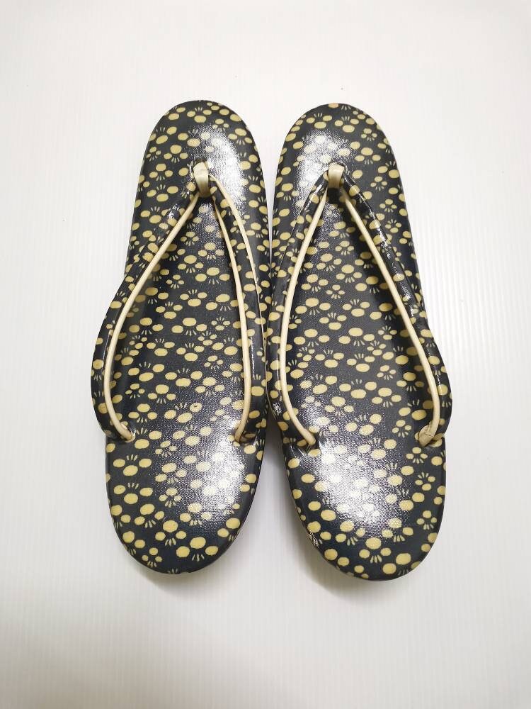 Japanese Traditional Blue Zori Geta Sandal Slipper Geta Shoes - Etsy