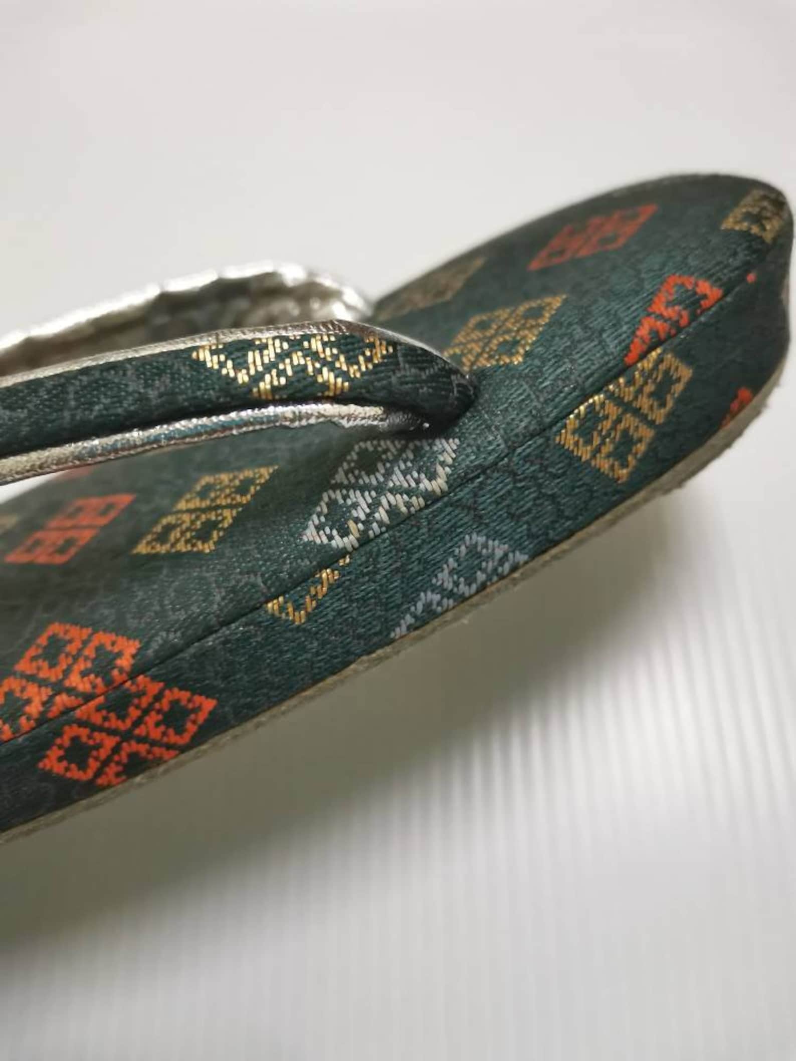 Japanese Traditional Black Zori Geta Sandal Slipper Geta Shoes Geisha ...