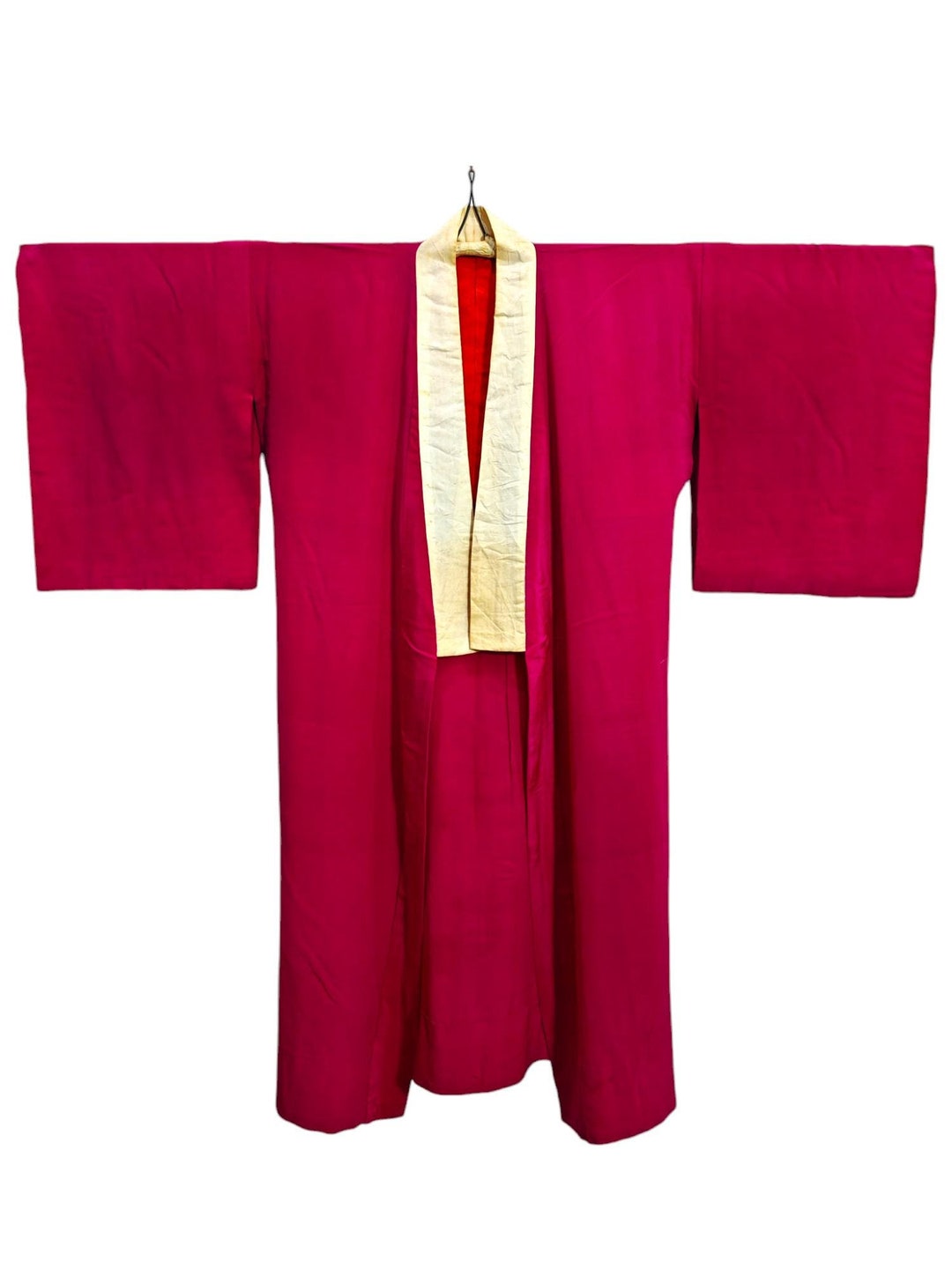 Japanese Women's Traditional Juban Pink Nagajuban Inner Under Wear ...