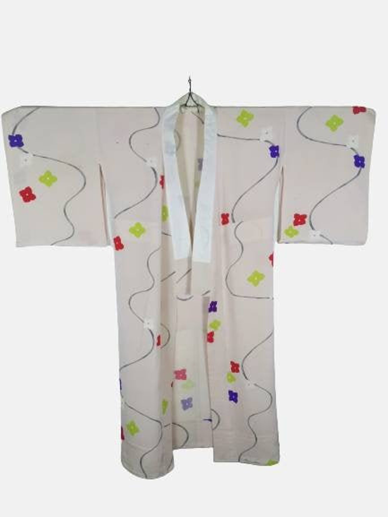 Japanese Women's Traditional Juban Pink Floral Nagajuban - Etsy