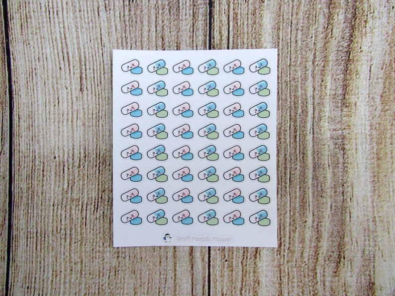 Medicine Reminder Sticker, Refill Prescription Sticker, Pill Bottle ...