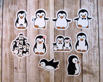 Penguin Die Cut - Etsy
