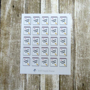 Report Card Stickers, School Year Stickers, School Planner Stickers ...