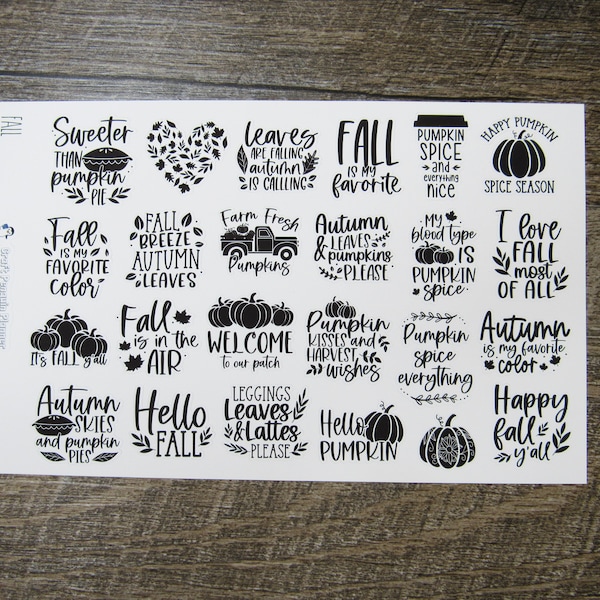 Autumn Quotes - Etsy