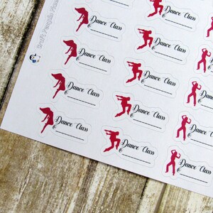 Dance Class Sticker, Hip Hop Sticker, Dance Sticker, Planner Sticker ...