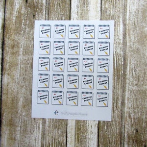 Progress Report Stickers, School Year Stickers, School Planner Stickers ...