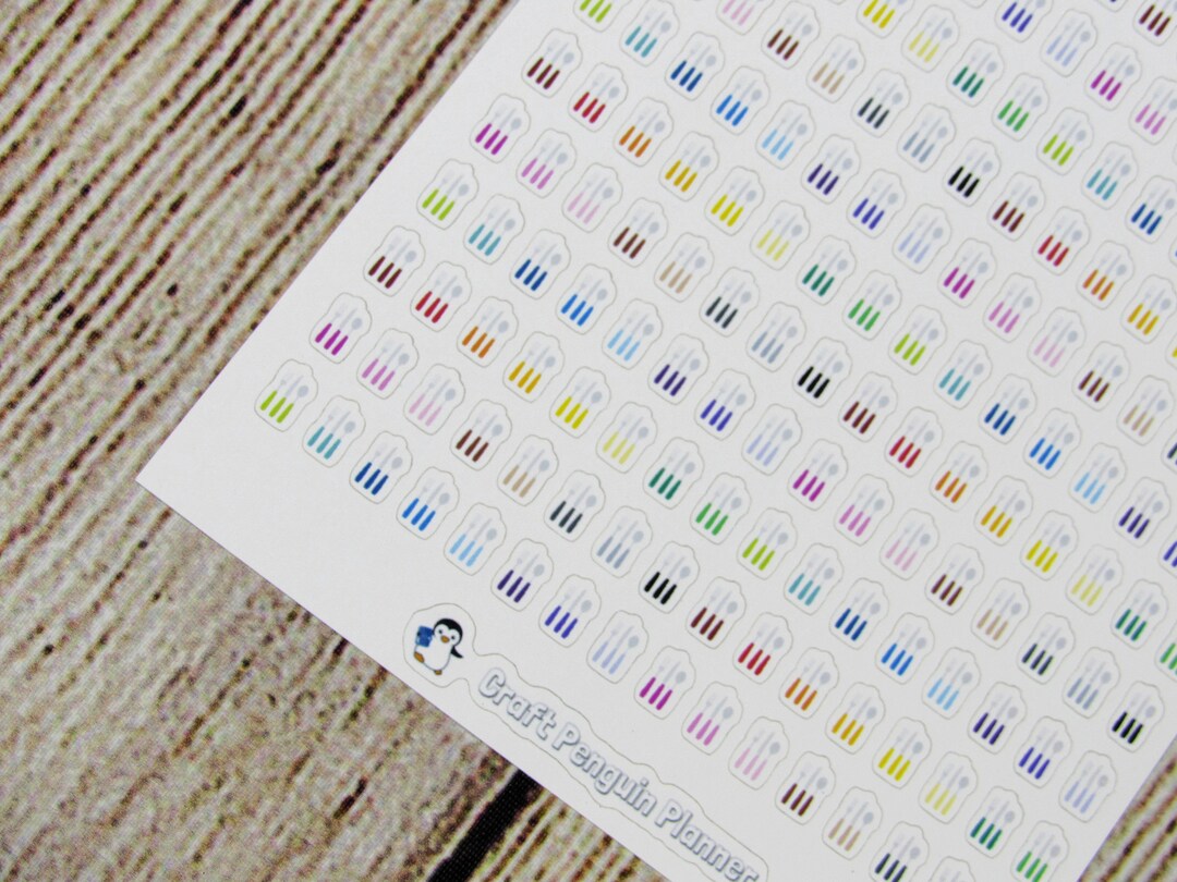 TINY Cutlery Sticker, Cutlery Icon, Meal Plan Sticker, Meal Prep ...