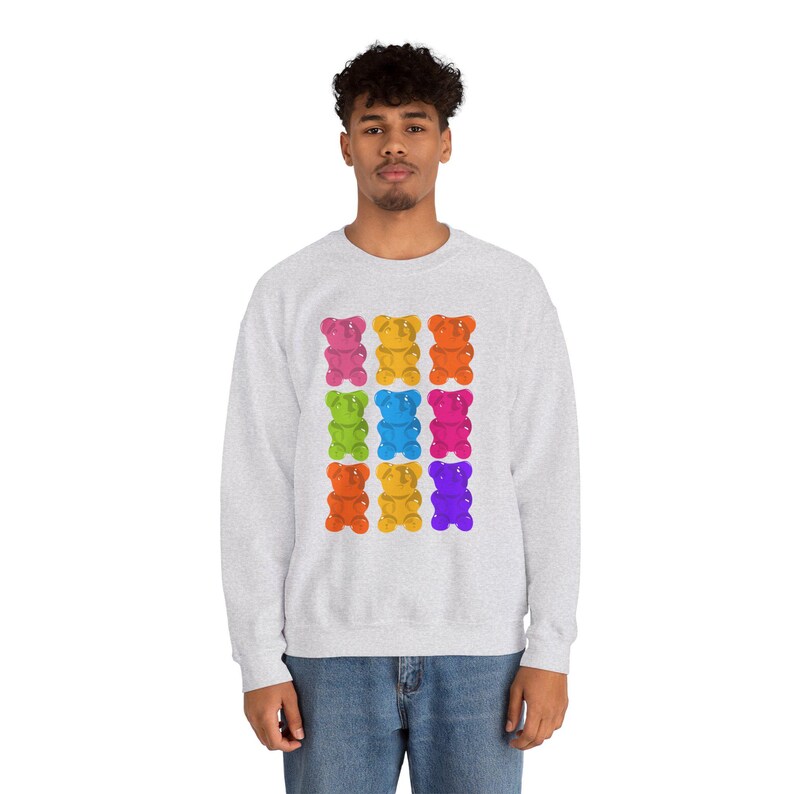 Gummy Bears Sweatshirt: Colorful Candy Lover's Pullover - Etsy