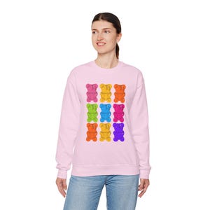 Gummy Bears Sweatshirt: Colorful Candy Lover's Pullover - Etsy