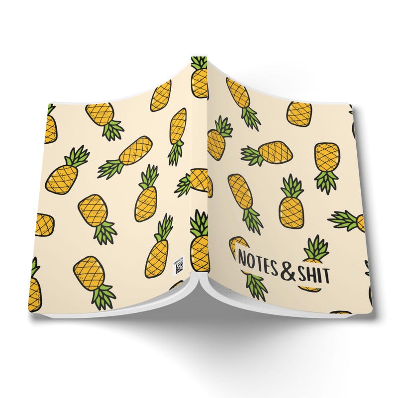 Pineapple Notebook - Etsy