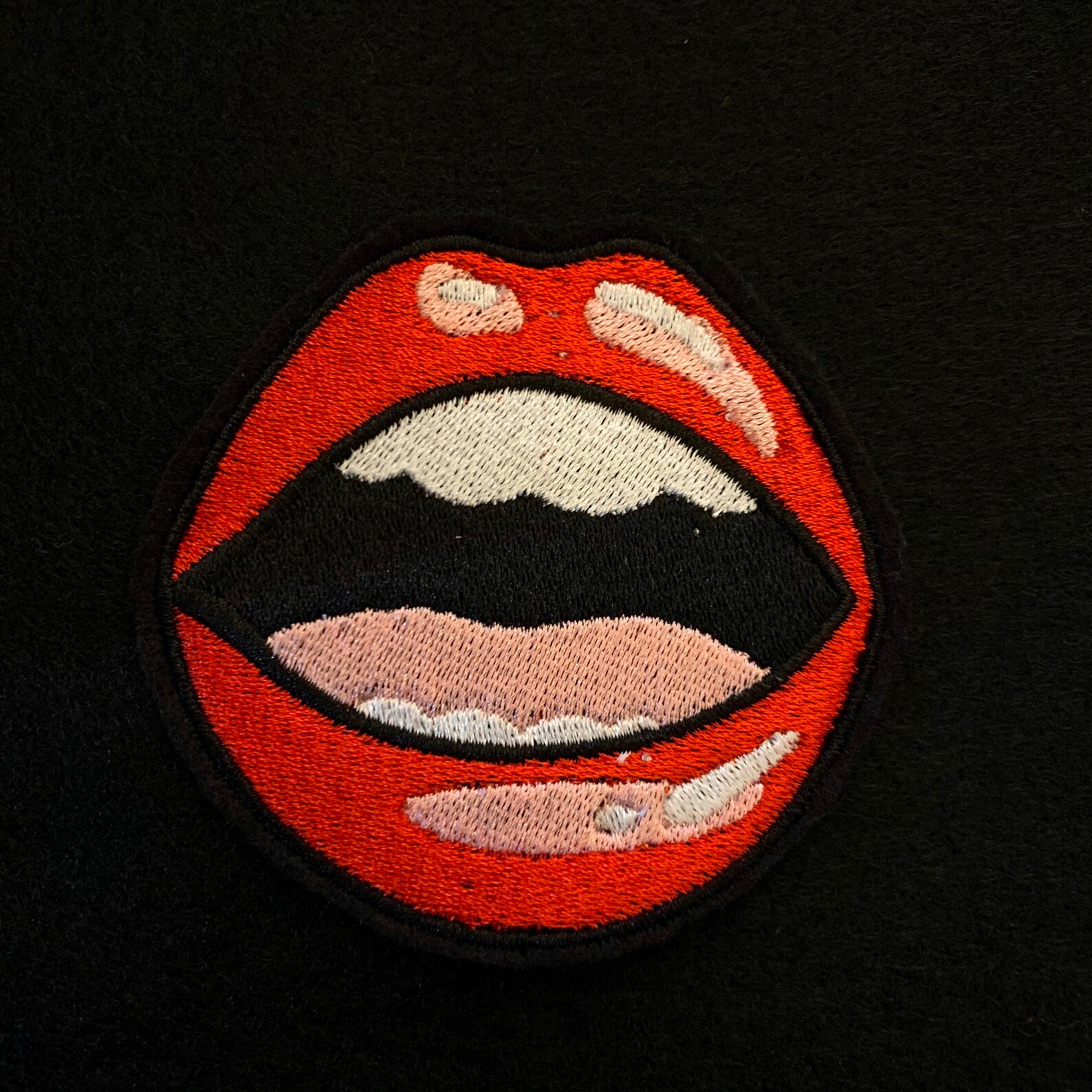 Lips Patch - Etsy