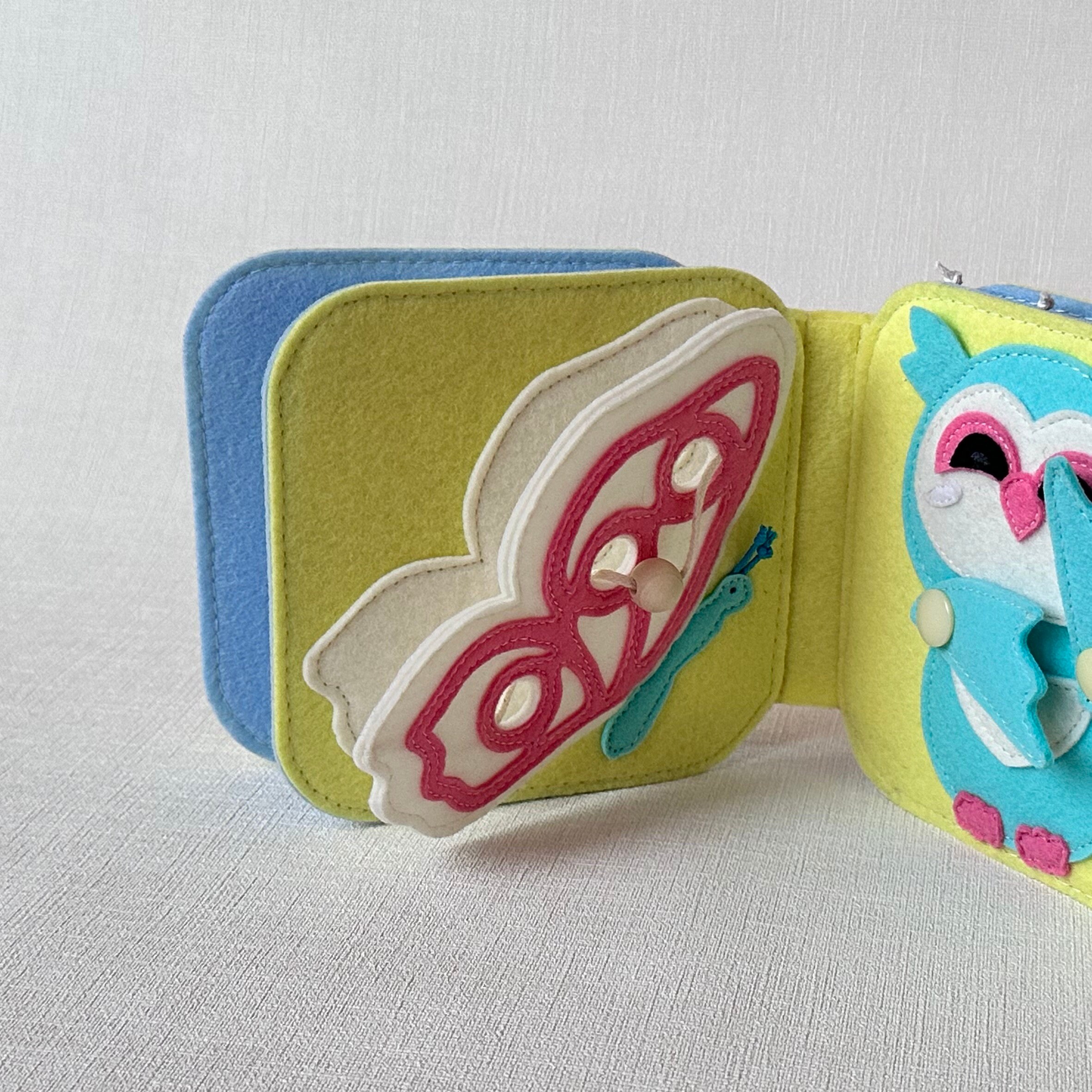 Baby Felt Book for Child Development Interactive Educational Toy ...