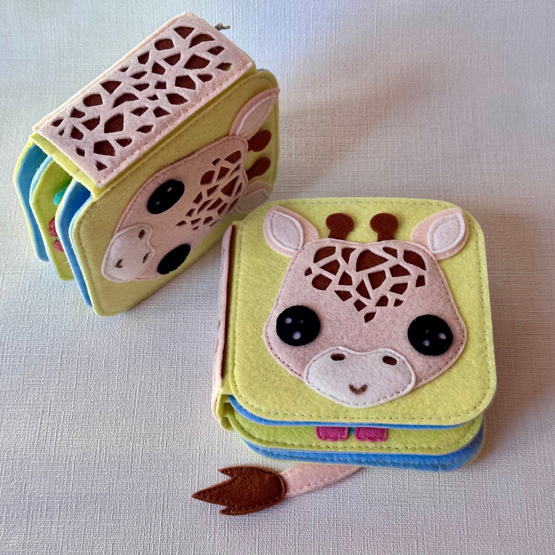 Baby Felt Book for Child Development Interactive Educational Toy ...