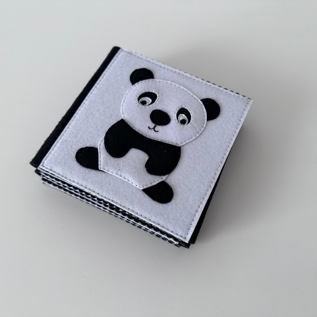 Newborn Gift Baby Felt Book for Visual Stimulation in Newborn for Baby ...