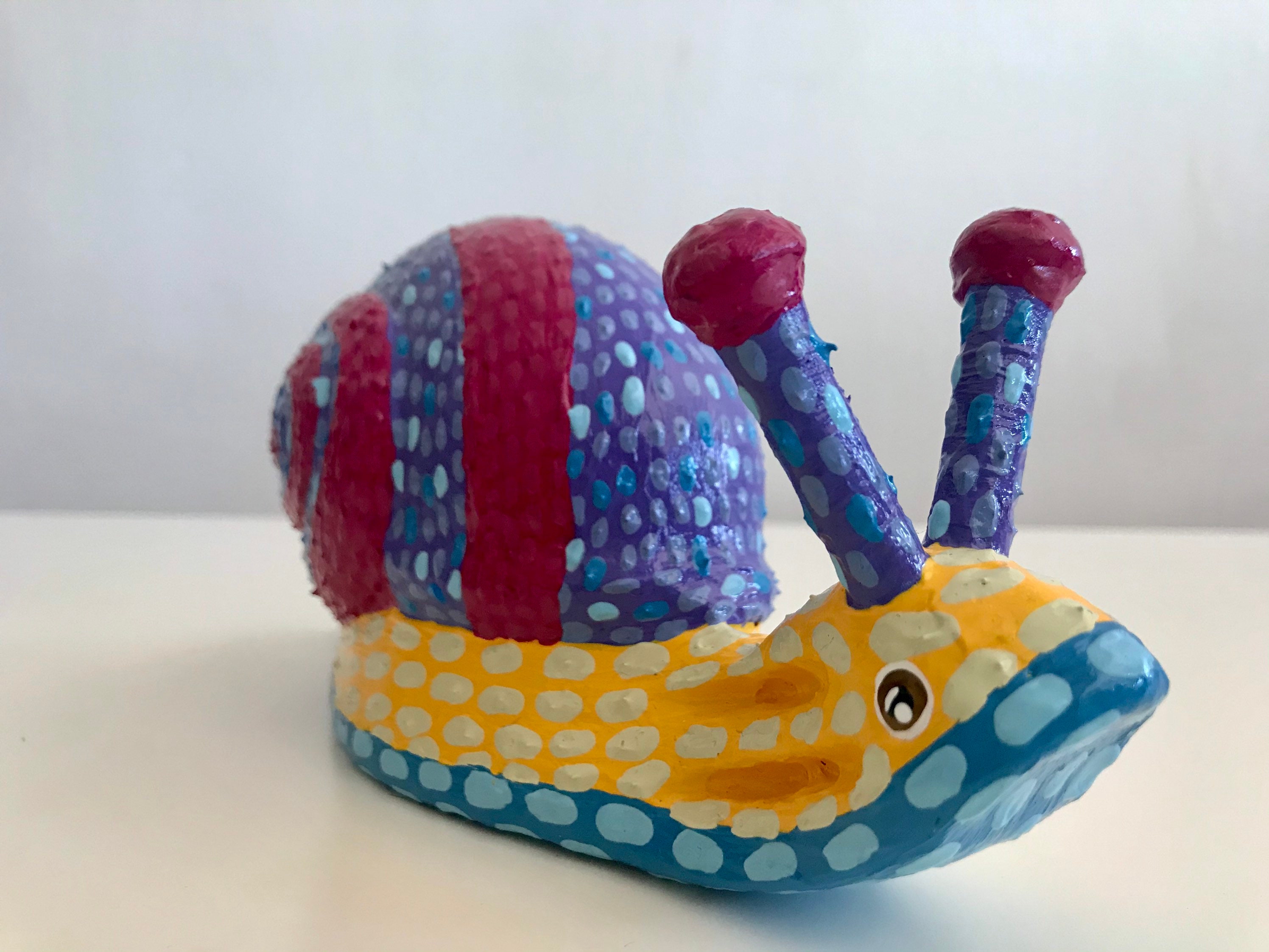 Small desk decor snail figurine snail decor nursery shelf | Etsy