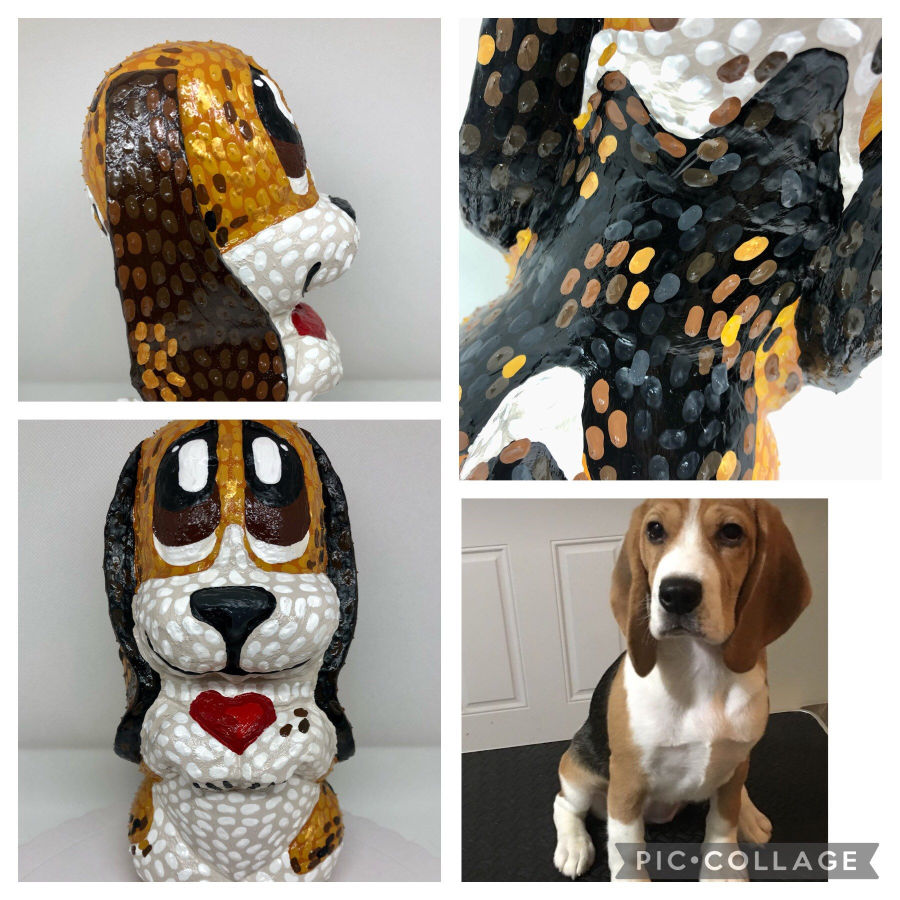 Custom Dog Figurine, Custom 3D Printed Dog Gift for Owners, Realistic ...